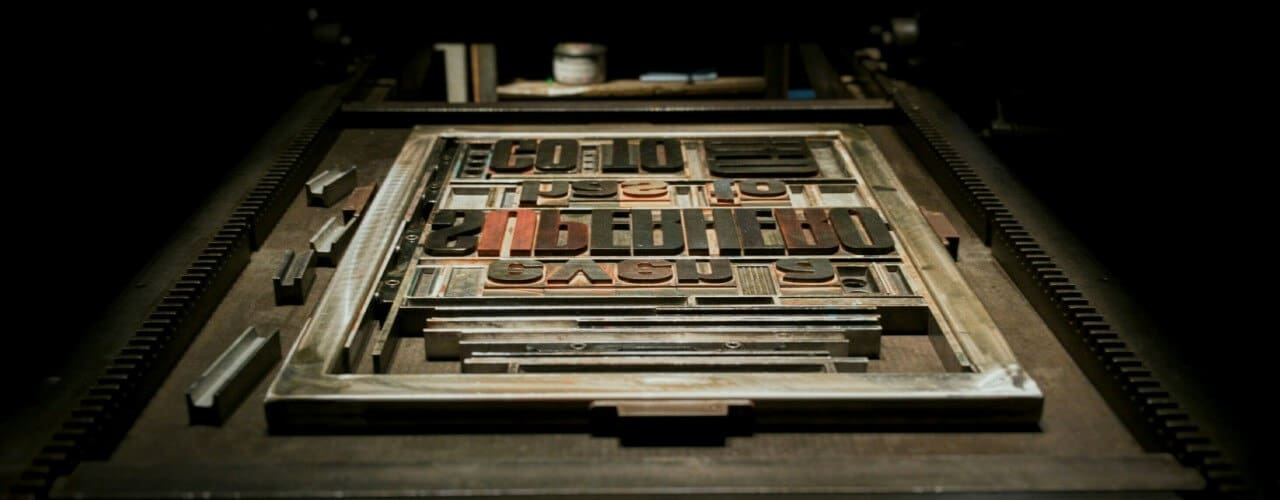 The Letterpress Printing Process | Blog | Metallic Elephant