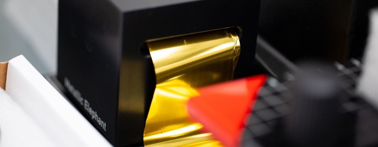 Crafting Visual Masterpieces with Stamping Foil - Metallic Elephant