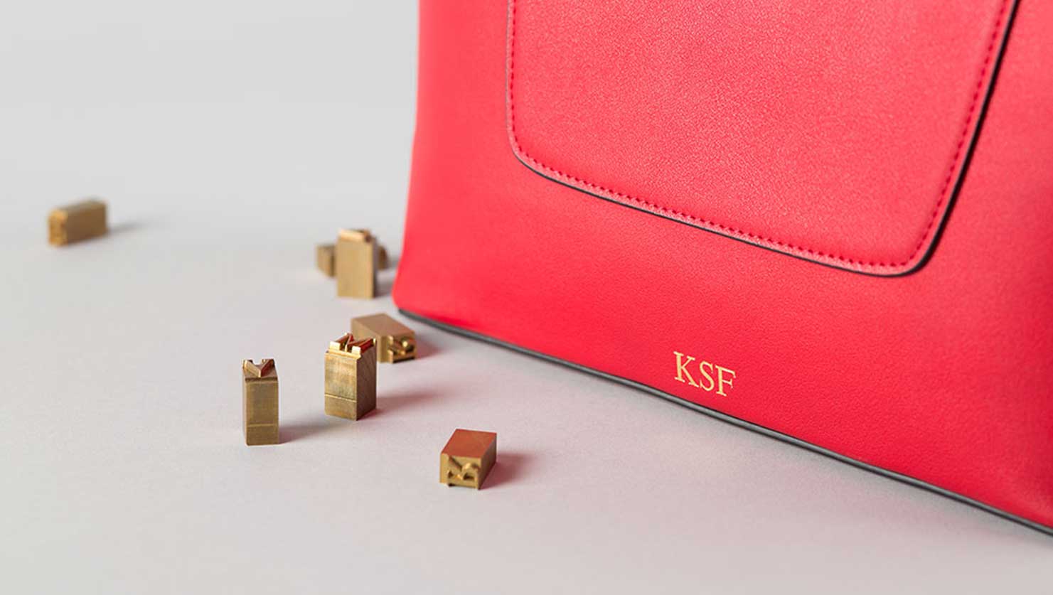 Remove gold initials from designer bags and personalise it with custom ...