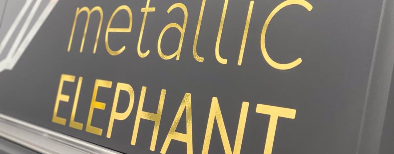 Why you should purchase your hot foil machines from us - Metallic Elephant