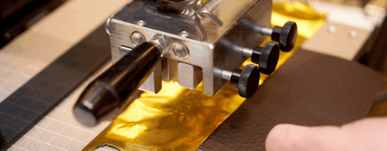 How the Foil Printing Process Works - Metallic Elephant